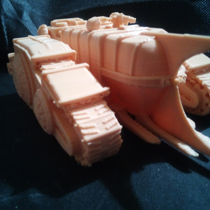 3D Printable Martian Macro explorer tank by Stuart Preece
