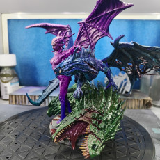 3D Printable Queen of Chaos( 2 variations) by Mini Monster Mayhem