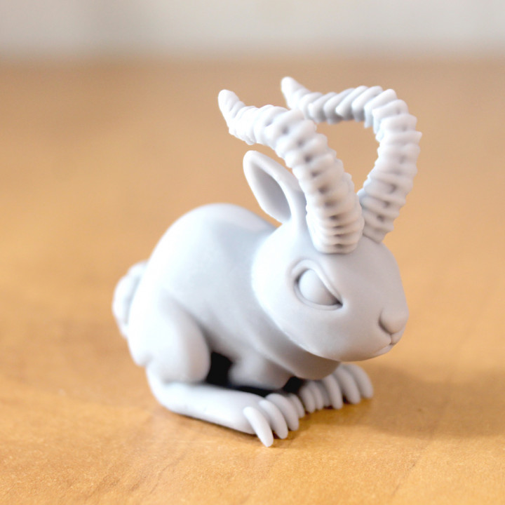 3D Printable Demon bunny by Grinning God