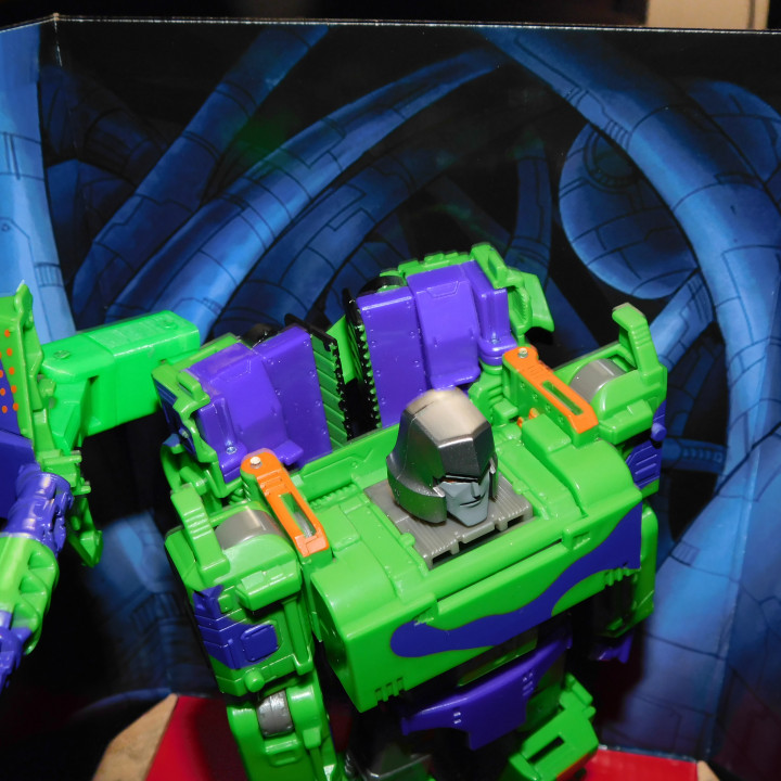 3D Printable Generations Selects g2 megatron adapter by Daniel W Floyd
