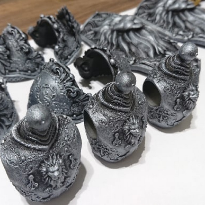 3D Printable Lion Legion-breastplate by Action Figure Fusion