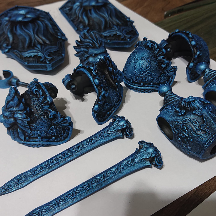 3D Printable Royal sword by Action Figure Fusion