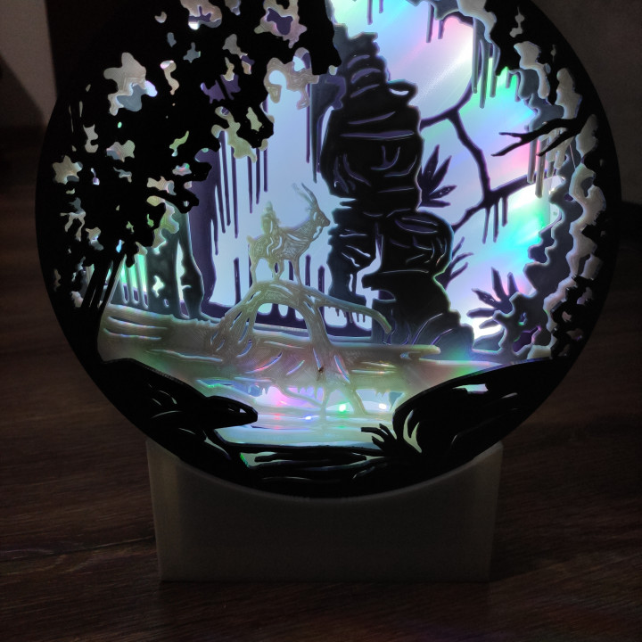 3D Printable FANTASY LIGHT FIXTURE by Laura Ioana