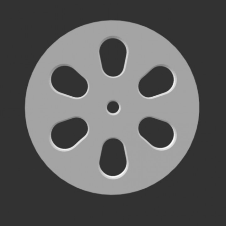 3D Printable Setup Wheel 62mm V3.1 by FM