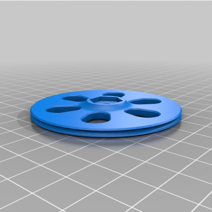 3D Printable Setup Wheel 62mm V3.1 by FM