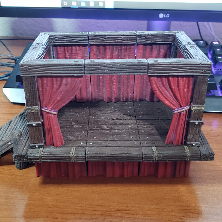 3D Print of The Stage by Phoenixforge