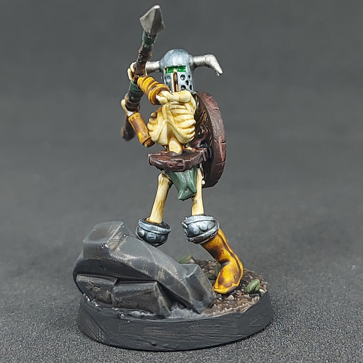 3D Printable Skeleton - Club D, Pre-Supported by ColossalMiniatures