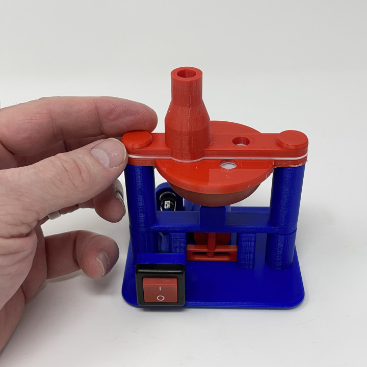 3D Printable A (mostly) 3D Printed Air Pump. by Greg Zumwalt