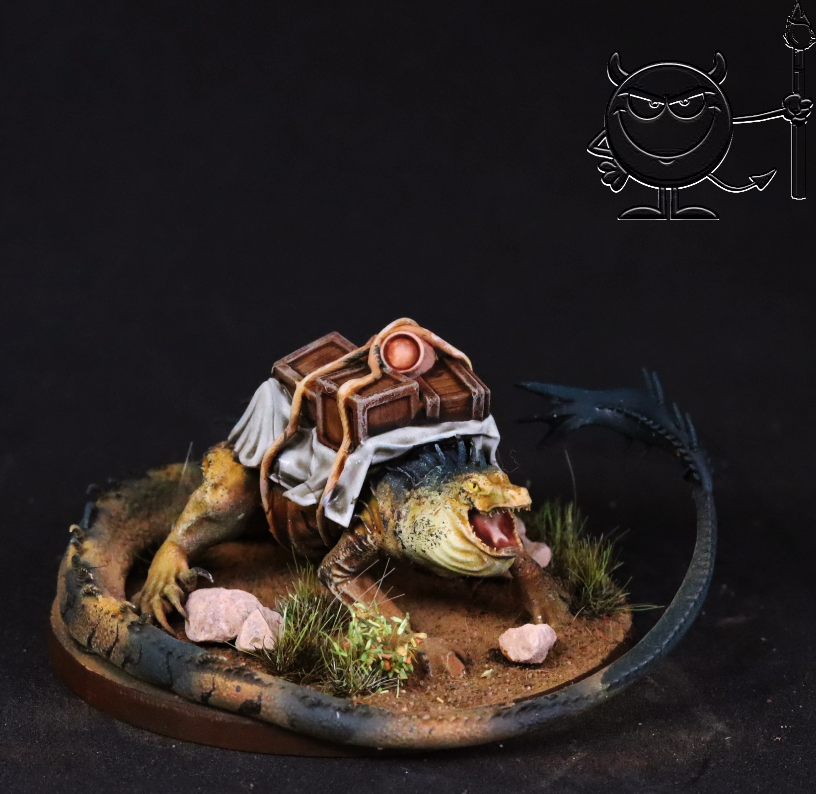 3D Printable Lava Crocodile Pack Animal / Volcano Alligator / Fire ...