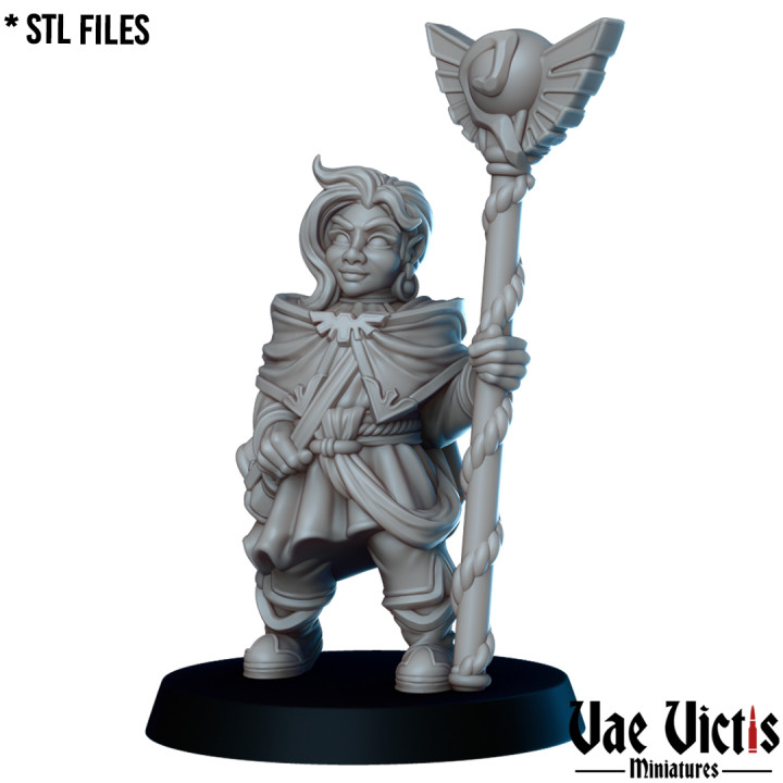 3D Printable The Gnome healer by Vae Victis Miniatures