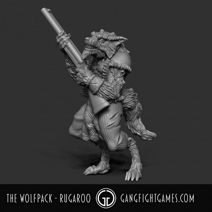 3D Printable Rugaroo by Gangfight Games