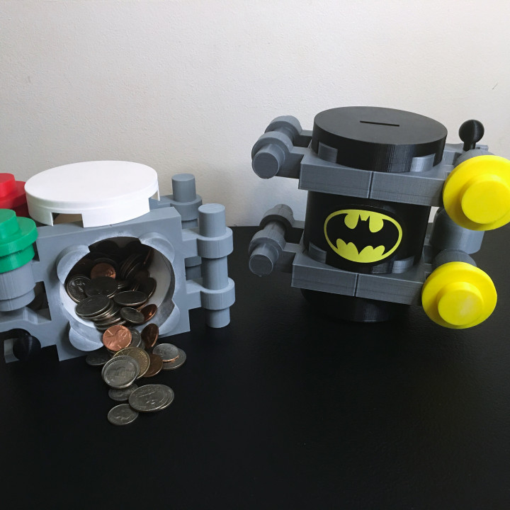 3D Printable Lego Minikit Container by Arden Markin