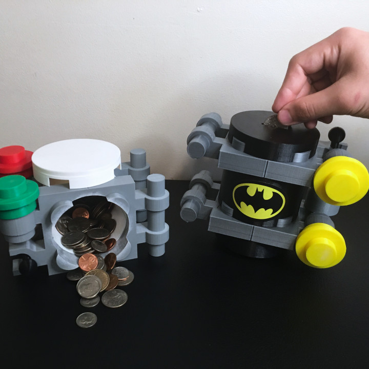 3D Printable Lego Minikit Container by Arden Markin