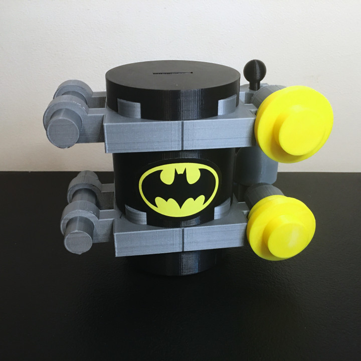 3D Printable Lego Minikit Container by Arden Markin