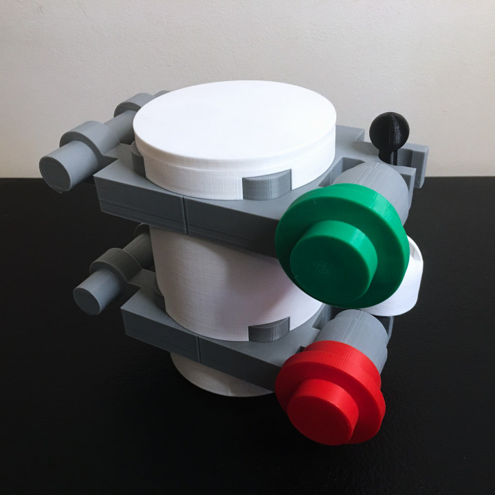 3D Printable Lego Minikit Container by Arden Markin