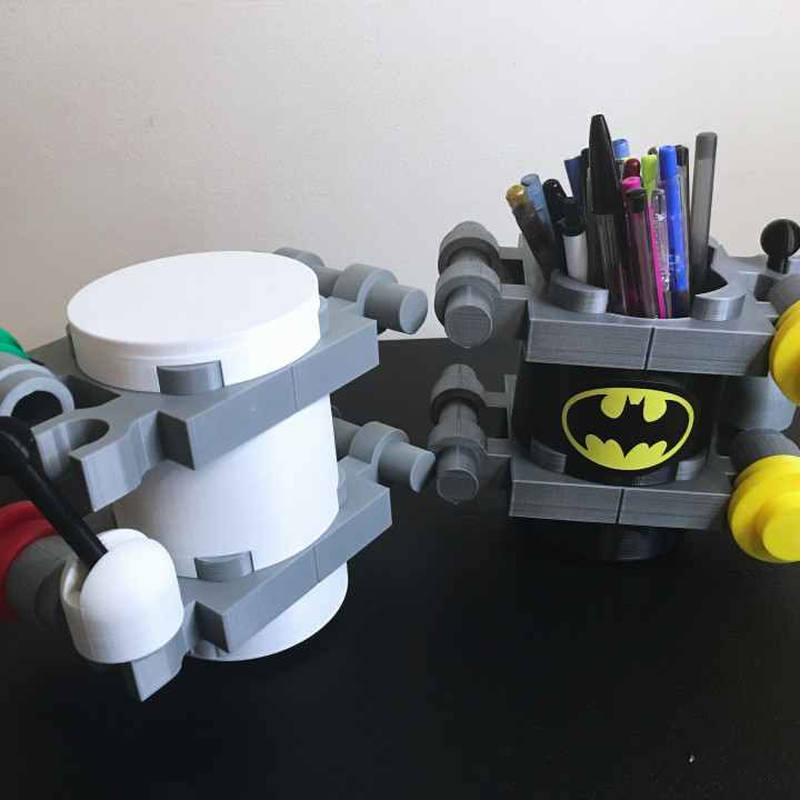 3D Printable Lego Minikit Container by Arden Markin