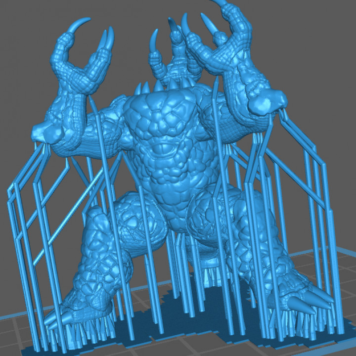 3D Printable Xorn / Zorn / Rock-Monster by nonPareil Institute