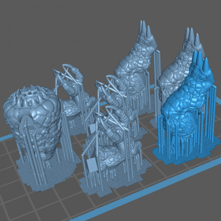 3D Printable Xorn / Zorn / Rock-Monster by nonPareil Institute