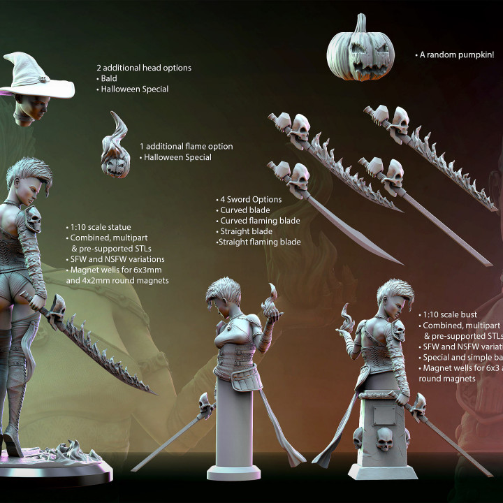 3D Printable Shryka - Full October 2020 Patreon Release by Ritual Design