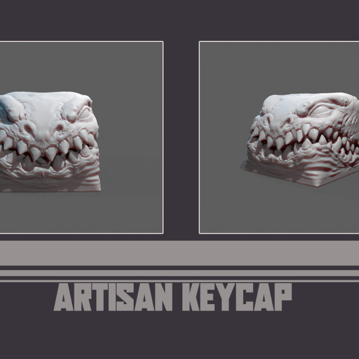 3D Printable Meat Boy Keycap - Custom Mechanical Keyboard - Artisan ...