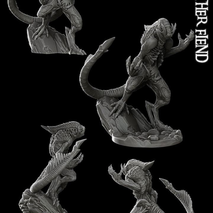 3D Printable Aetherfiend by RocketPigGames