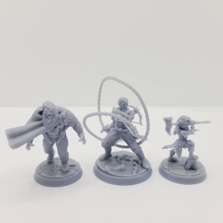 3D Print of RPG - DnD Hero Characters - Titans of Adventure Set 10 by ...