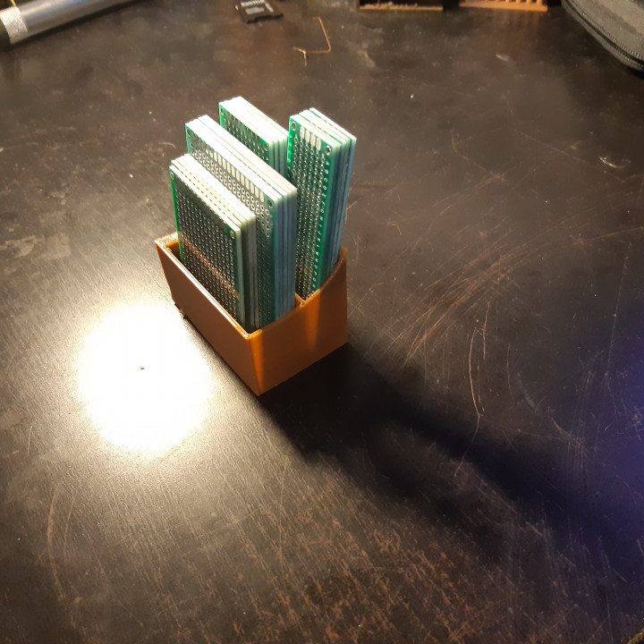 3D Printable PCB Holder by Philip