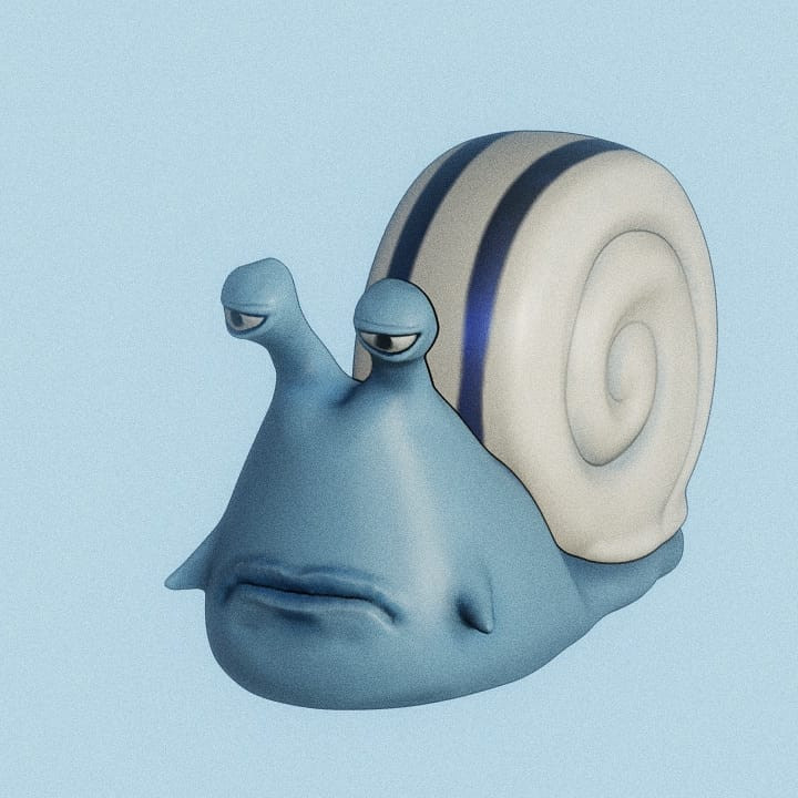 3D Printable denden mushi -One Piece comics by sofi& ruth_3D
