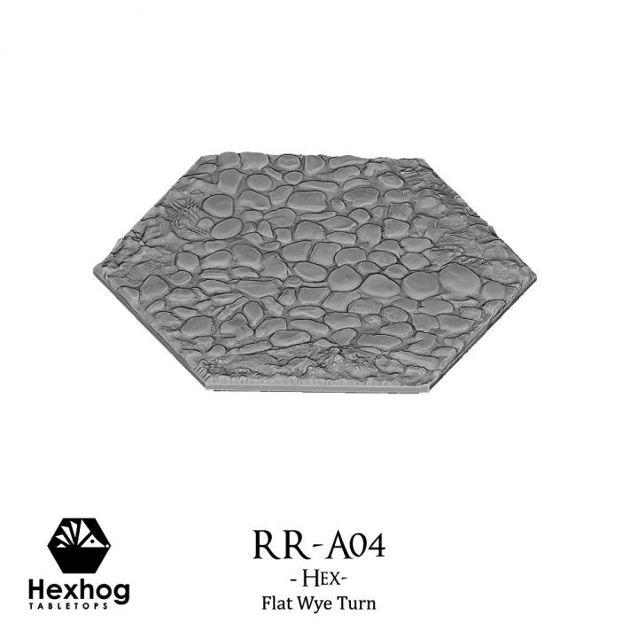 3D Printable Hexhog Tabletops: Rambling Road - Expansion Set - by ...