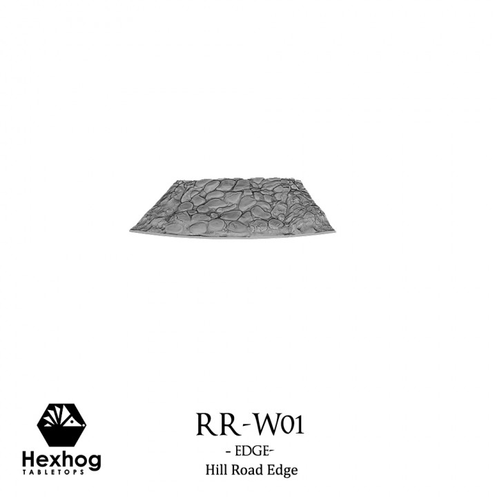 3D Printable Hexhog Tabletops: Rambling Road - Expansion Set - by ...