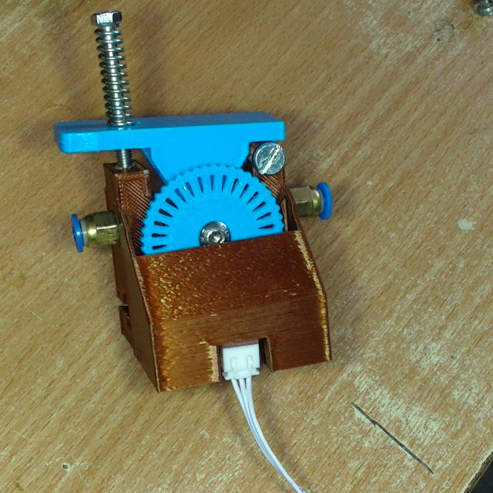 3D Printable Filament Runout Dual Gear Encoder. Dual Gear. by Billy Tail