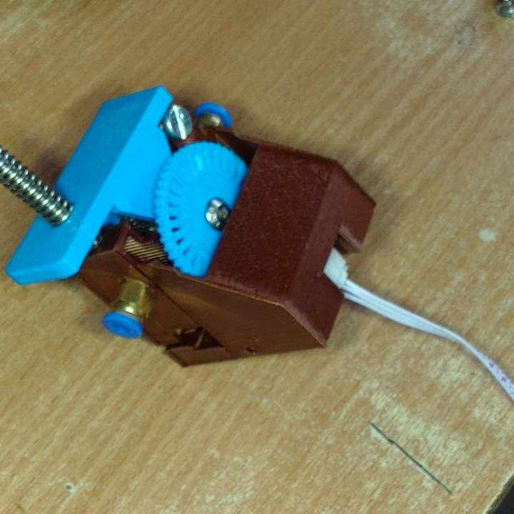 3D Printable Filament Runout Dual Gear Encoder. Dual Gear. by Billy Tail
