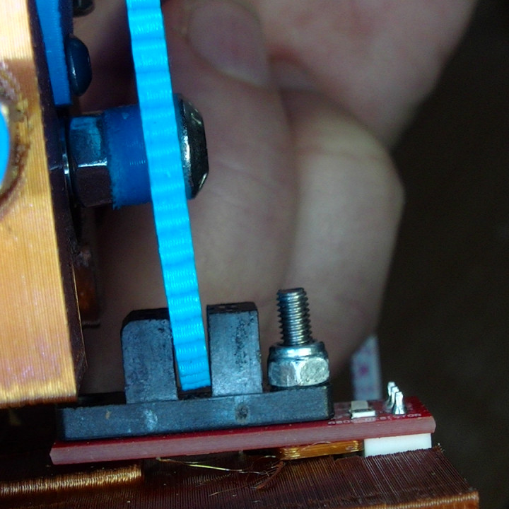 3D Printable Filament Runout Dual Gear Encoder. Dual Gear. by Billy Tail