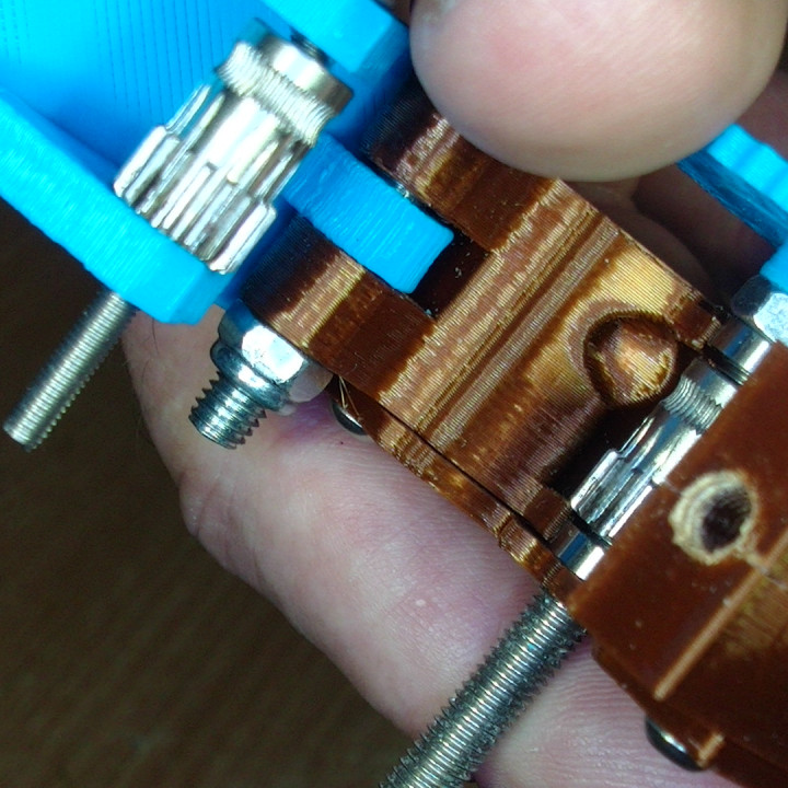 3D Printable Filament Runout Dual Gear Encoder. Dual Gear. by Billy Tail