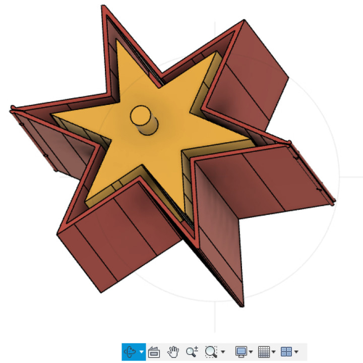 3D Printable molde de estrella by noe4433652