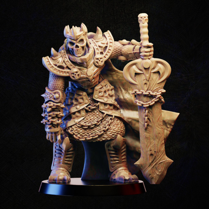 3D Printable Undead lord by Stanislav Kuznetsov
