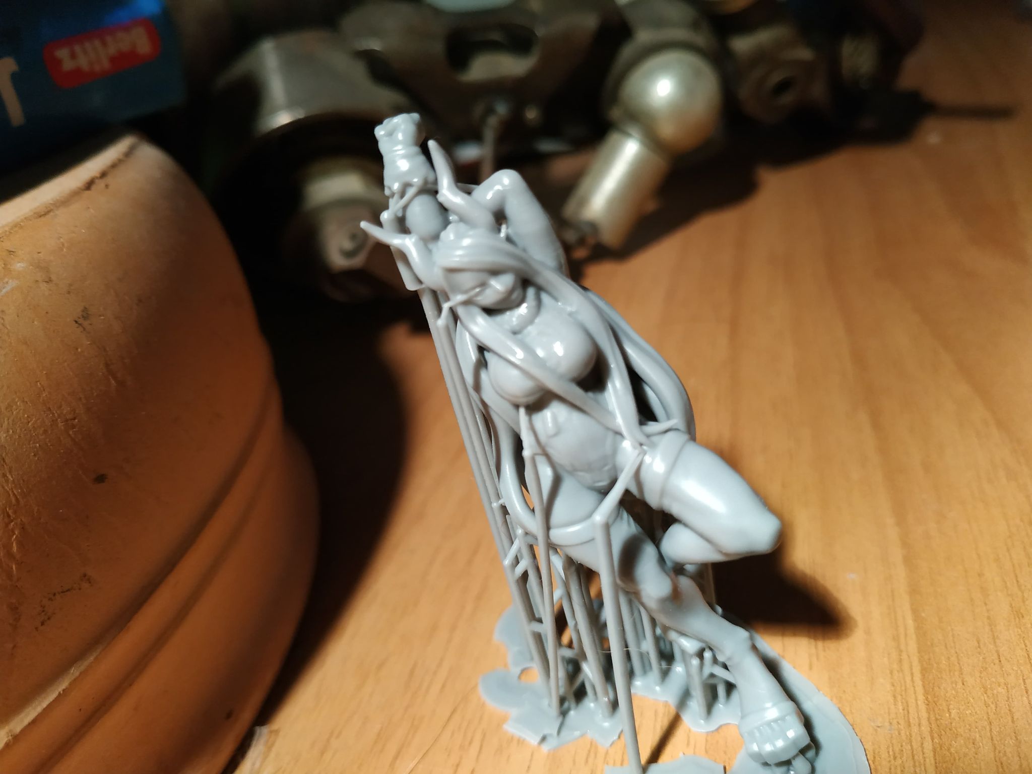 3D Print of Mirko: Bunny Hero - My Hero Academia - 30cm Fanart by KARPOY