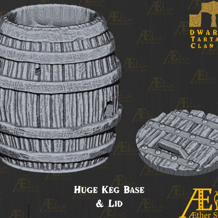 3D Printable AEDWRF09 - Dwarven Kingdom Clan Tartalan’s Pub by Aether ...