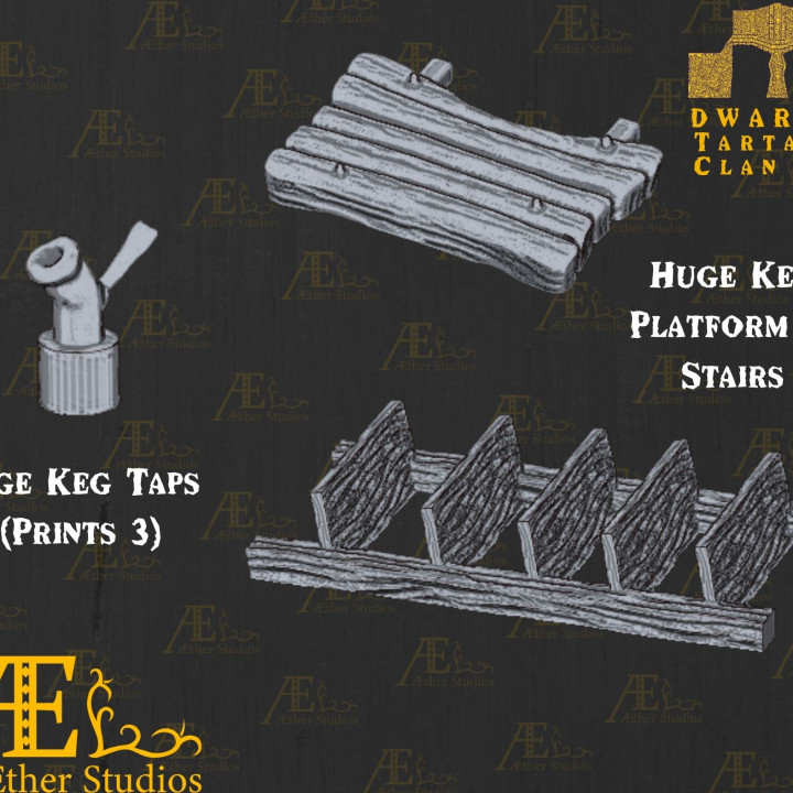 3D Printable AEDWRF09 - Dwarven Kingdom Clan Tartalan’s Pub by Aether ...