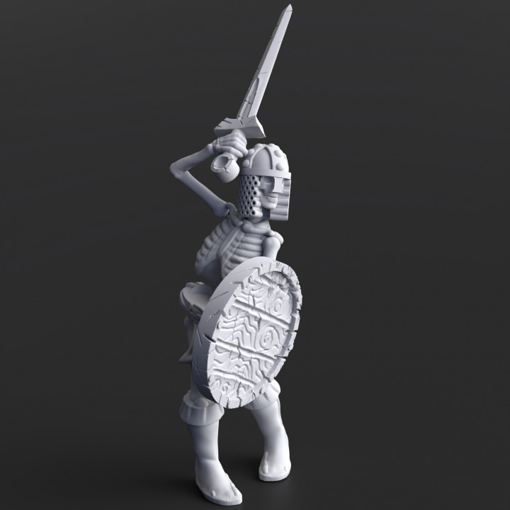 3D Printable Skeleton - Sword & Shield E, Pre-Supported by ...