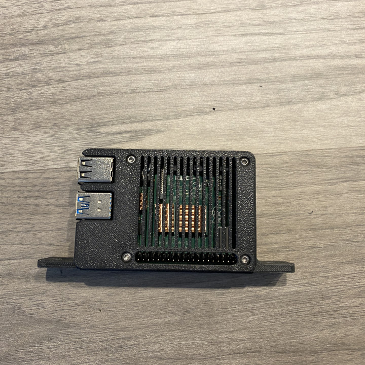 3D Printable PrusaBear Adafruit Raspberry Pi 4B Case by Brandon Beller