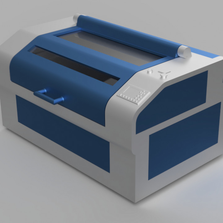 3D Printable Laser Cutter by Dan Markov