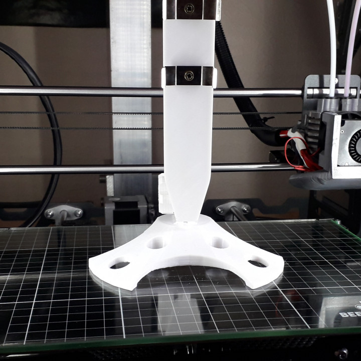3D Printable LED strip light stand. by Chris Gaze