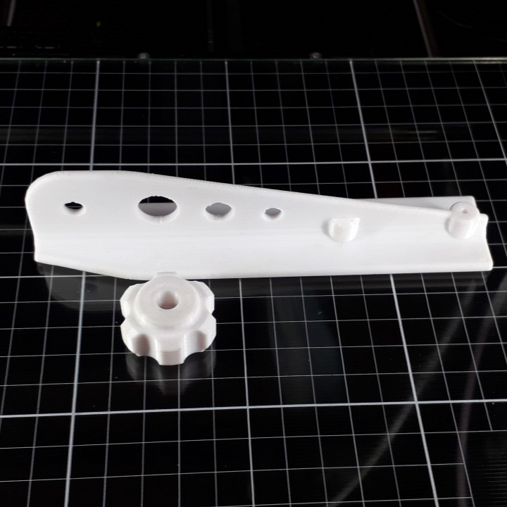 3D Printable LED strip light stand. by Chris Gaze