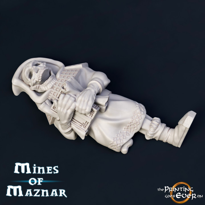 3D Printable Dead Dwarf Scribe - Supportless - version B by The ...