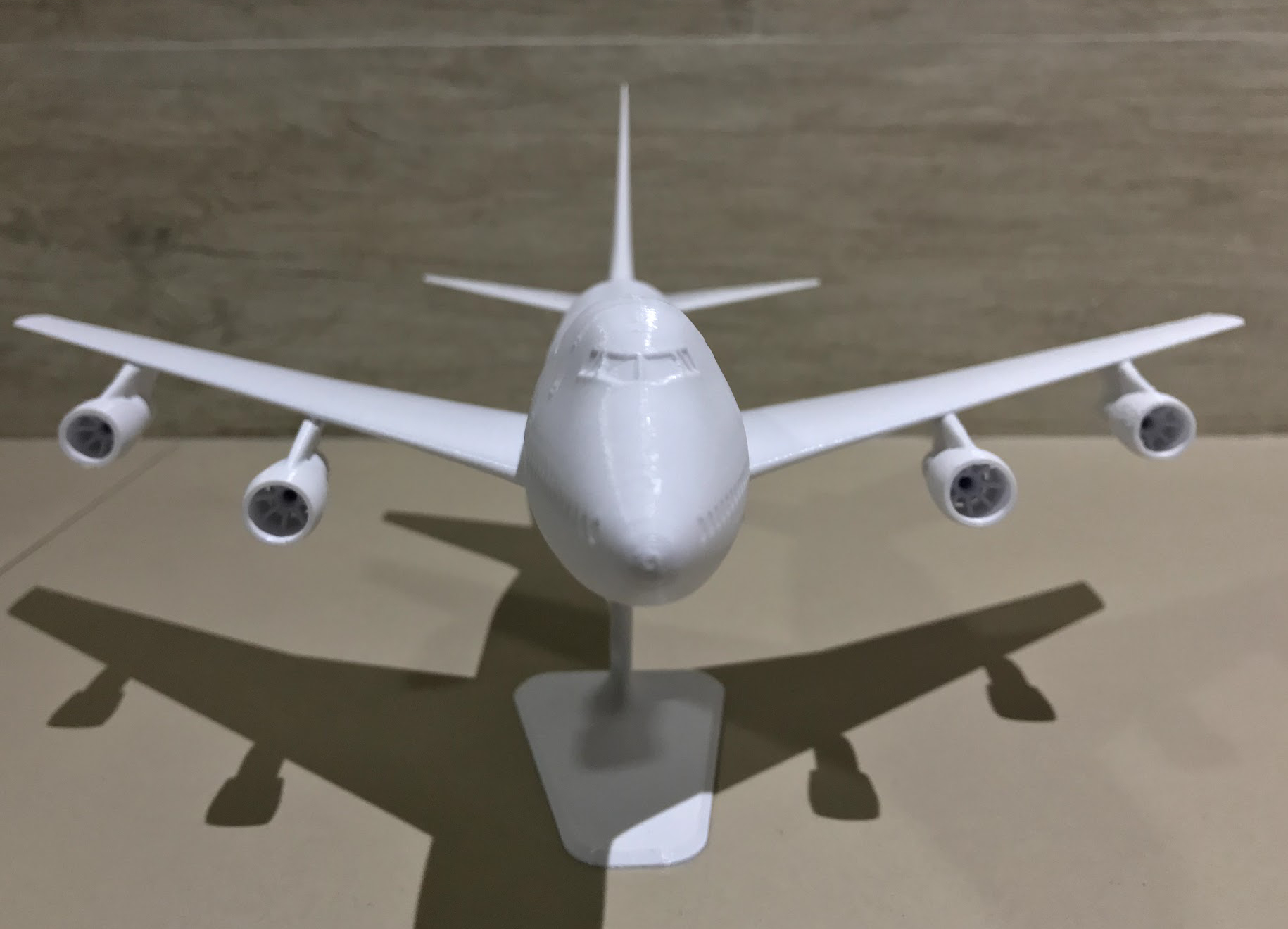 3D Printable Boeing 747SP -1:200 by CLERX