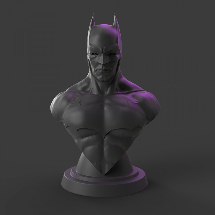 3d Printable Batman Bust By Mark S Angres