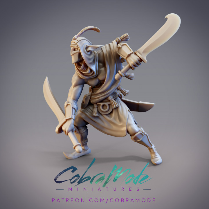 3D Printable Al-Sa'igh, Mortuary Guild Intercessor (Pre-Supported) by ...