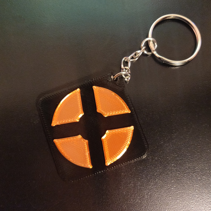 3D Printable Team Fortress 2 keychain by MindTrip Studios