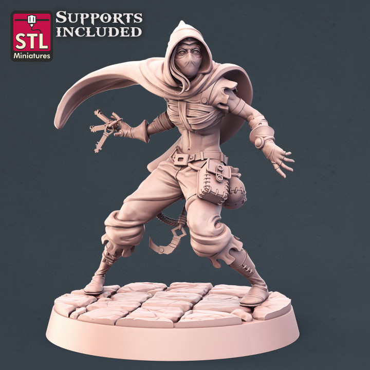 3D Printable Thieves Set by STL Miniatures